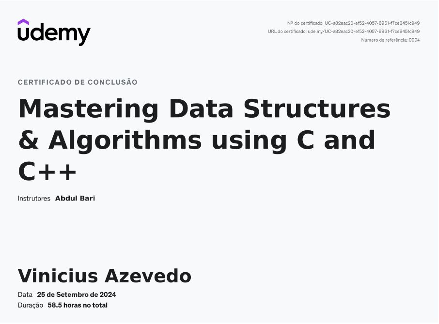 Vinicius Azevedo on LinkedIn: #datastructures #algorithms #c # ... Vinicius Azevedo on LinkedIn: #datastructures #algorithms #c # ...