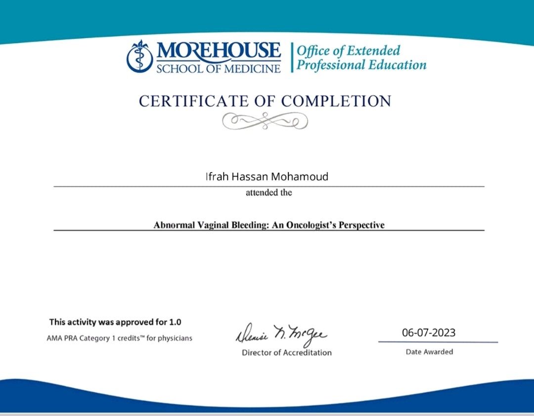 Ifrah Hassan Mohamoud on LinkedIn: Continues Learning..... Ifrah Hassan Mohamoud on LinkedIn: Continues Learning.....