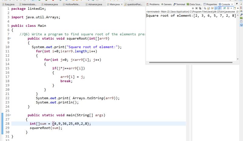 Shahna Shah on LinkedIn: #100daysofjavacodingchallenge #javaprogramming ... Shahna Shah on LinkedIn: #100daysofjavacodingchallenge #javaprogramming ...