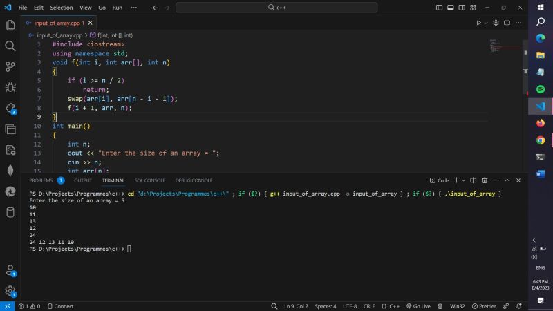 Himanshi Jain on LinkedIn: DSA DAY-6 RECURSION PROBLEM 1.)Reverse an ... Himanshi Jain on LinkedIn: DSA DAY-6 RECURSION PROBLEM 1.)Reverse an ...