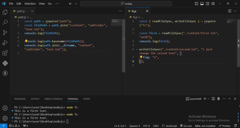 Day 2 of #100DaysOfCode: Learning about OS, PATH, FS | Prince Udum ... Day 2 of #100DaysOfCode: Learning about OS, PATH, FS | Prince Udum ...