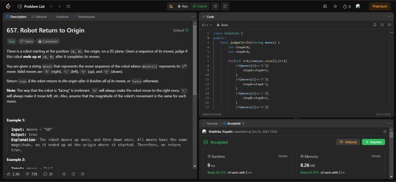 Riddhika Tripathi on LinkedIn: #100daysofcode #drgviswanathan # ... Riddhika Tripathi on LinkedIn: #100daysofcode #drgviswanathan # ...