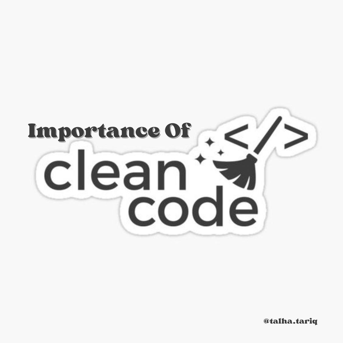 Talha Tariq on LinkedIn: #softwareengineering #cleancode #programming # ... Talha Tariq on LinkedIn: #softwareengineering #cleancode #programming # ...