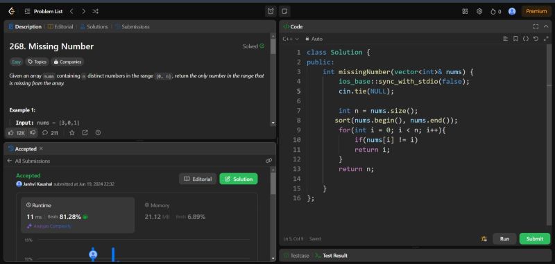 Day 26 of 100days of LeetCodechallenge | Janhvi Kaushal posted on the ... Day 26 of 100days of LeetCodechallenge | Janhvi Kaushal posted on the ...