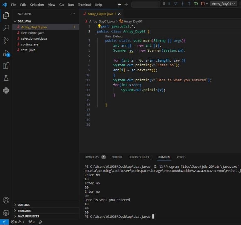 Somil Watts on LinkedIn: #day1 #dsajourney #leetcode #javaprogramming # ... Somil Watts on LinkedIn: #day1 #dsajourney #leetcode #javaprogramming # ...