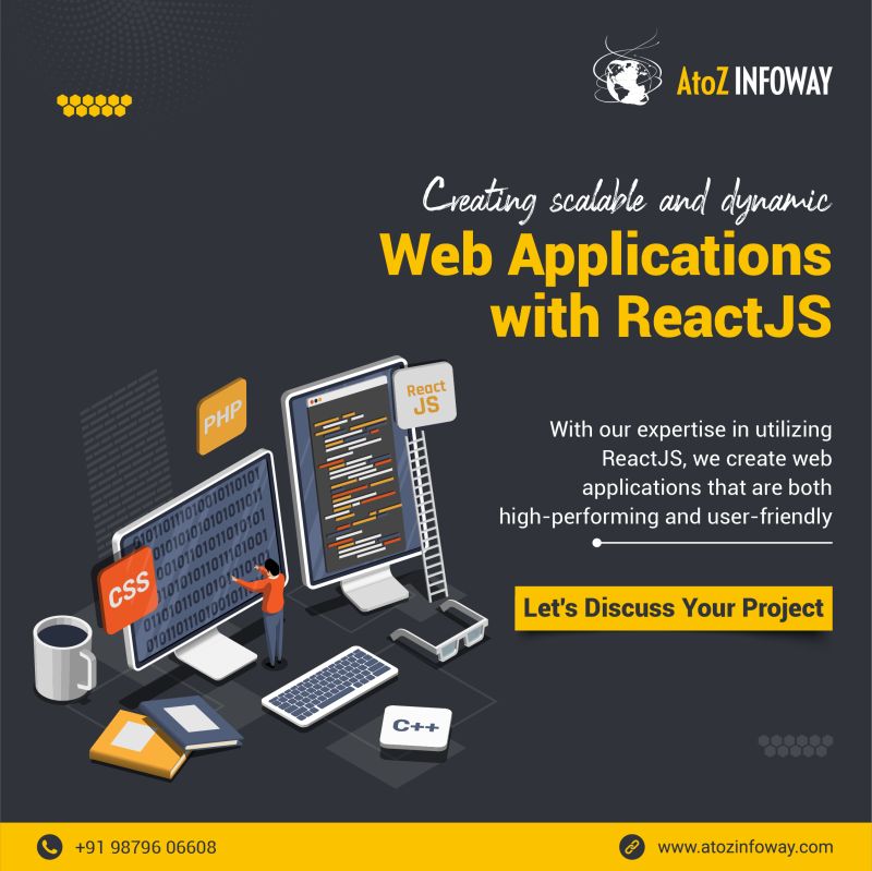 AtoZ INFOWAY LLP on LinkedIn: #reactjs #reactjsdeveloper #javascript # ... AtoZ INFOWAY LLP on LinkedIn: #reactjs #reactjsdeveloper #javascript # ...