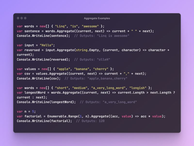 #dotnet #codingtips #linq #dotnetdeveloper #csharp #softwareengineering ... #dotnet #codingtips #linq #dotnetdeveloper #csharp #softwareengineering ...