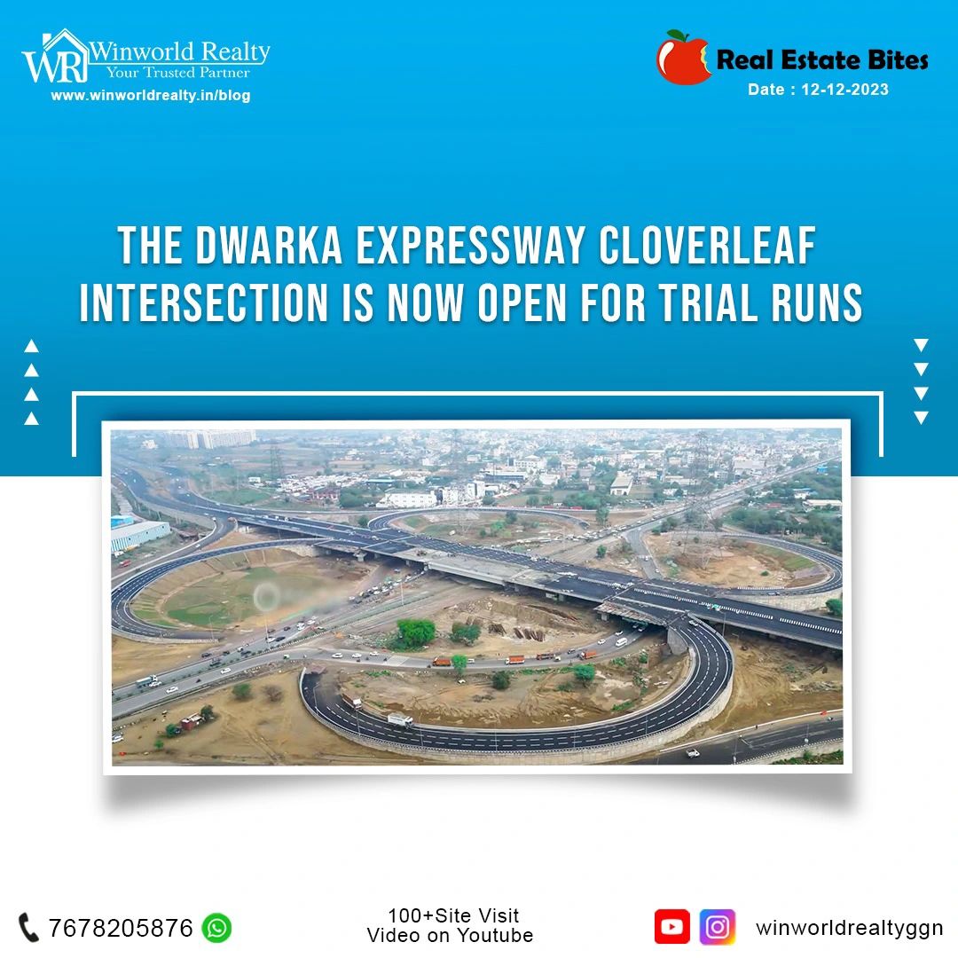 The Dwarka Expressway Cloverleaf Intersection Is Now Open For Trial ... The Dwarka Expressway Cloverleaf Intersection Is Now Open For Trial ...