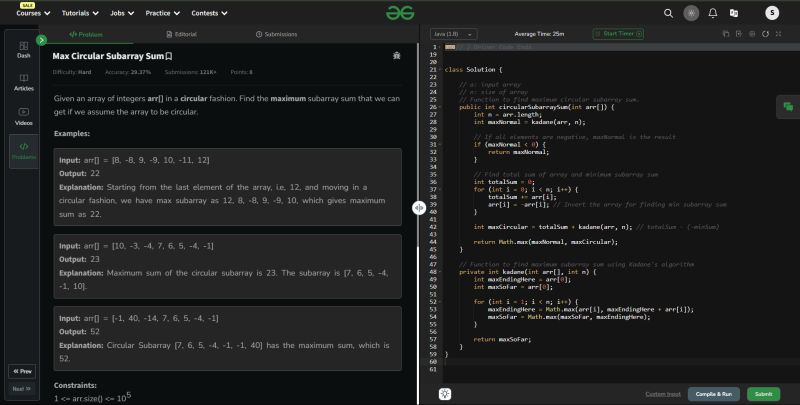 Soubhik Roy on LinkedIn: #gfg160 #geekstreak2024 #java #problemsolving ... Soubhik Roy on LinkedIn: #gfg160 #geekstreak2024 #java #problemsolving ...