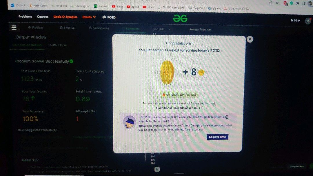 Khagen Baro on LinkedIn: #gfg #dsa #dsainjava #potd Khagen Baro on LinkedIn: #gfg #dsa #dsainjava #potd