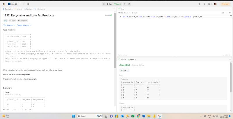 #sql #leetcode #dataanalytics #continuouslearning #babysteps # ... #sql #leetcode #dataanalytics #continuouslearning #babysteps # ...