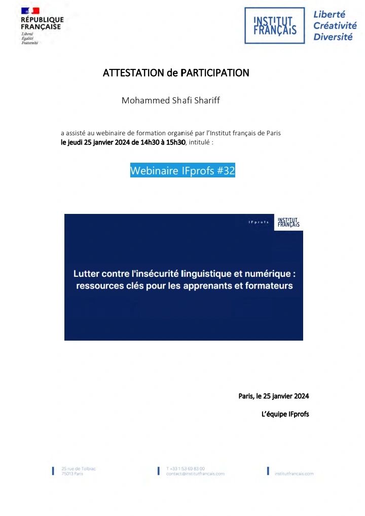 G Mohammed Shafi Shariff on LinkedIn: #ifprofs G Mohammed Shafi Shariff on LinkedIn: #ifprofs