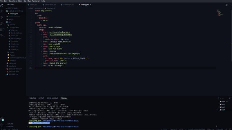 #day28 #100daysofcodechallenge #100daysofcode #github #cicdpipelines ... #day28 #100daysofcodechallenge #100daysofcode #github #cicdpipelines ...