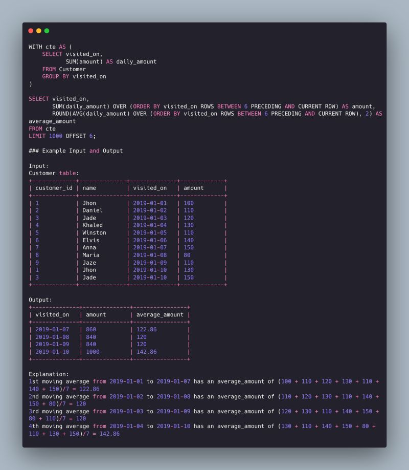 Jardel Moraes on LinkedIn: #sql #dataanalysis #windowfunctions # ... Jardel Moraes on LinkedIn: #sql #dataanalysis #windowfunctions # ...