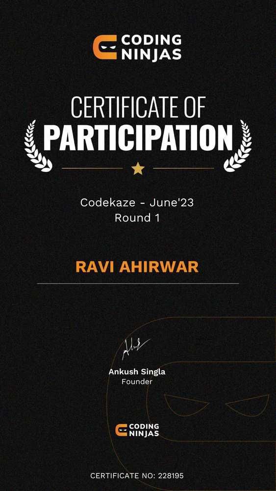 Ravi Ahirwar on LinkedIn: #codekaze #coding #programming Ravi Ahirwar on LinkedIn: #codekaze #coding #programming