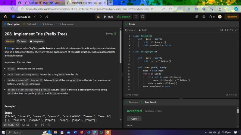 Rafiea Ashraf on LinkedIn: #leetcode75 #pythondev #codejourney # ... Rafiea Ashraf on LinkedIn: #leetcode75 #pythondev #codejourney # ...