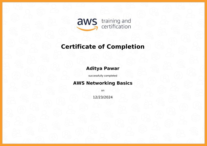 Aditya Pawar on LinkedIn: #aws #networking #cloudcomputing #learningjourney Aditya Pawar on LinkedIn: #aws #networking #cloudcomputing #learningjourney