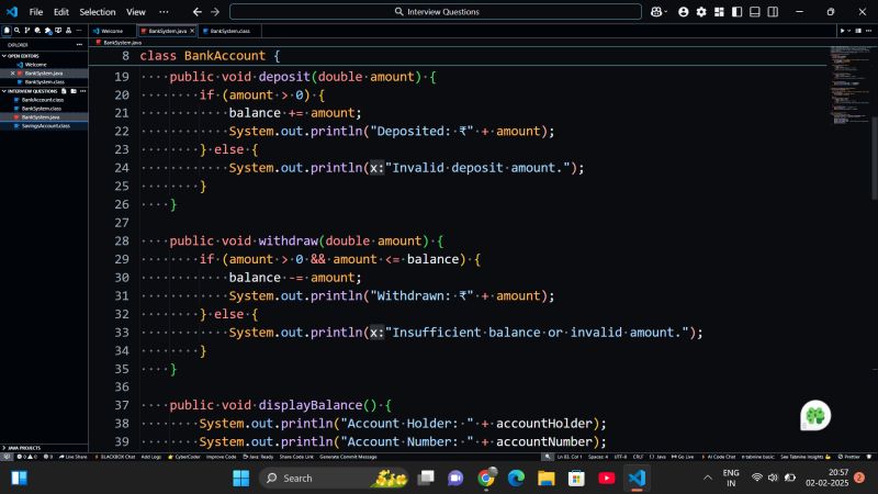 Sakshi Gupta on LinkedIn: #day78of100dayschallengeofjava #java #oops # ... Sakshi Gupta on LinkedIn: #day78of100dayschallengeofjava #java #oops # ...