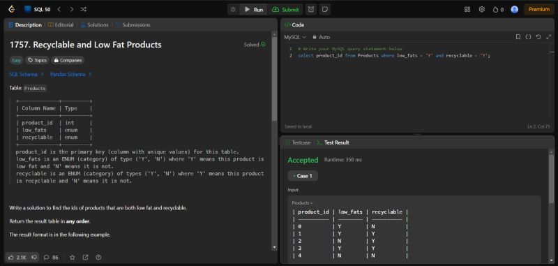 #sql #data #learninginprogress | Mohit Singhal #sql #data #learninginprogress | Mohit Singhal