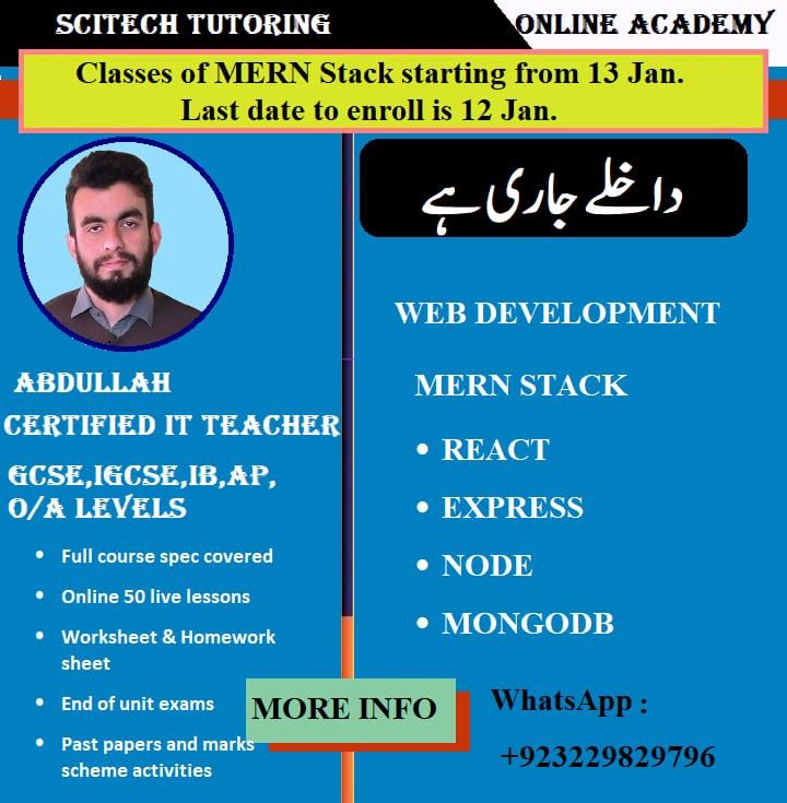 online computer science tutor | Abd Ullah online computer science tutor | Abd Ullah