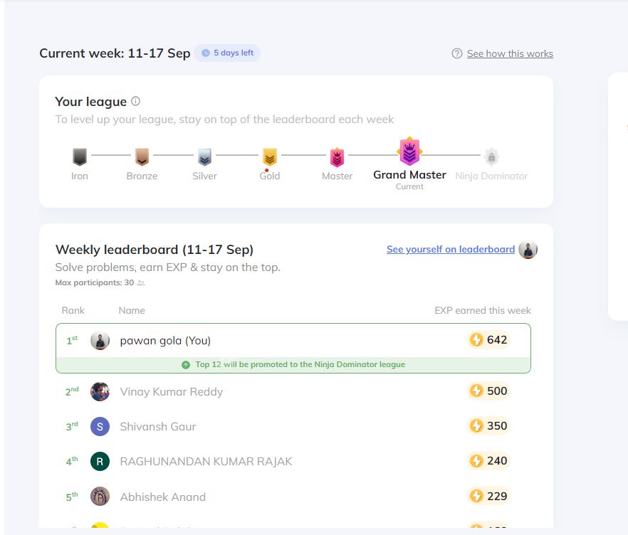 Pawan Gola on LinkedIn: #dsa #cpp #codestudio #codingninja ... Pawan Gola on LinkedIn: #dsa #cpp #codestudio #codingninja ...