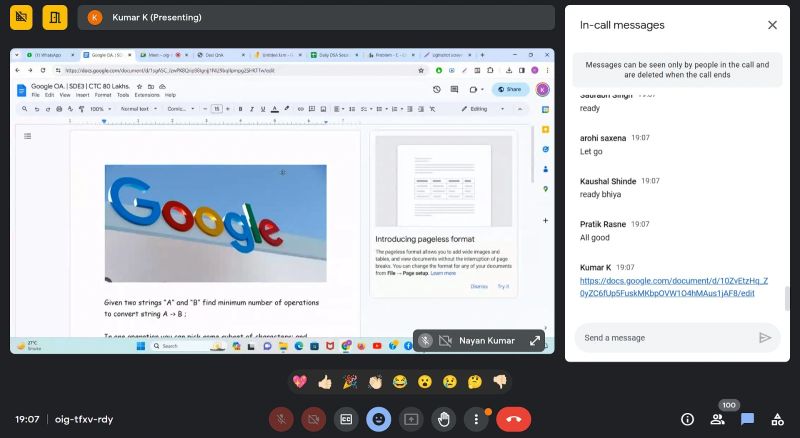 Nayan Kumar Jha on LinkedIn: #kumark_mentoring #kumark_oa #google # ... Nayan Kumar Jha on LinkedIn: #kumark_mentoring #kumark_oa #google # ...