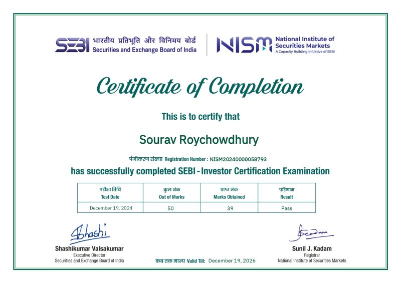 Sourav Roychowdhury on LinkedIn: I am thrilled to announce that I have ... Sourav Roychowdhury on LinkedIn: I am thrilled to announce that I have ...