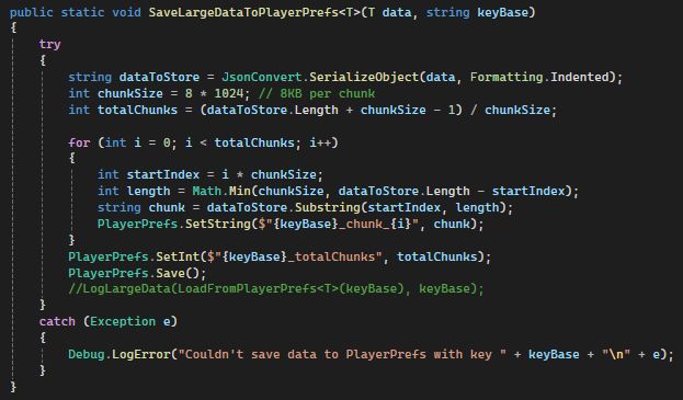 Mohammad Mahdi Abdolhosseini on LinkedIn: 🚀 Saving Large Data in Unity ... Mohammad Mahdi Abdolhosseini on LinkedIn: 🚀 Saving Large Data in Unity ...