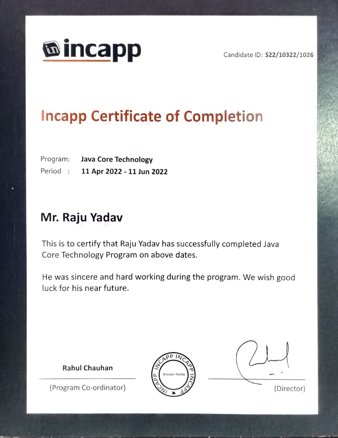 Raju Yadav on LinkedIn: #java #jse #incapp Raju Yadav on LinkedIn: #java #jse #incapp
