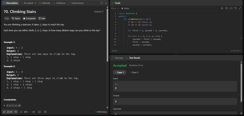 #100daysofcode #leetcode #codingchallenge #cplusplus #problemsolving ... #100daysofcode #leetcode #codingchallenge #cplusplus #problemsolving ...