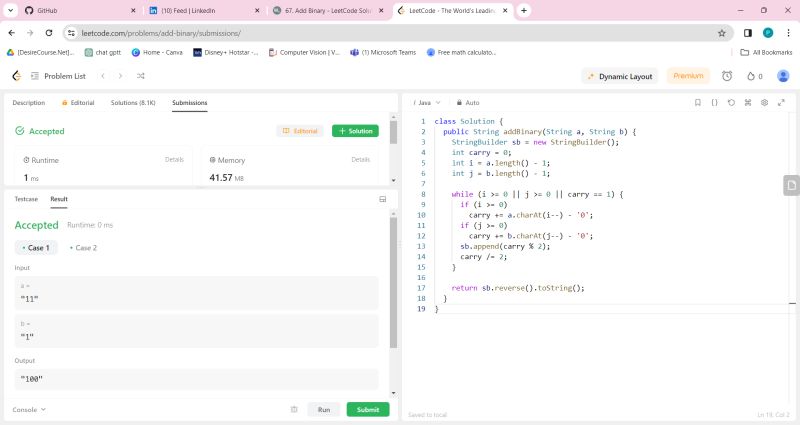 Pratiksha Jain on LinkedIn: #100daysofcode #vitbhopal #leetcode # ... Pratiksha Jain on LinkedIn: #100daysofcode #vitbhopal #leetcode # ...