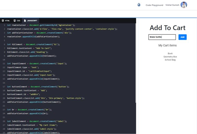Vishal Khadaha on LinkedIn: #javascript #nextwave #ccbp #css #html Vishal Khadaha on LinkedIn: #javascript #nextwave #ccbp #css #html