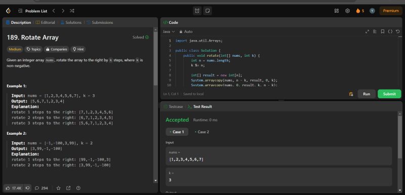 Yash Darji on LinkedIn: Today I solved some problems on array and a ... Yash Darji on LinkedIn: Today I solved some problems on array and a ...