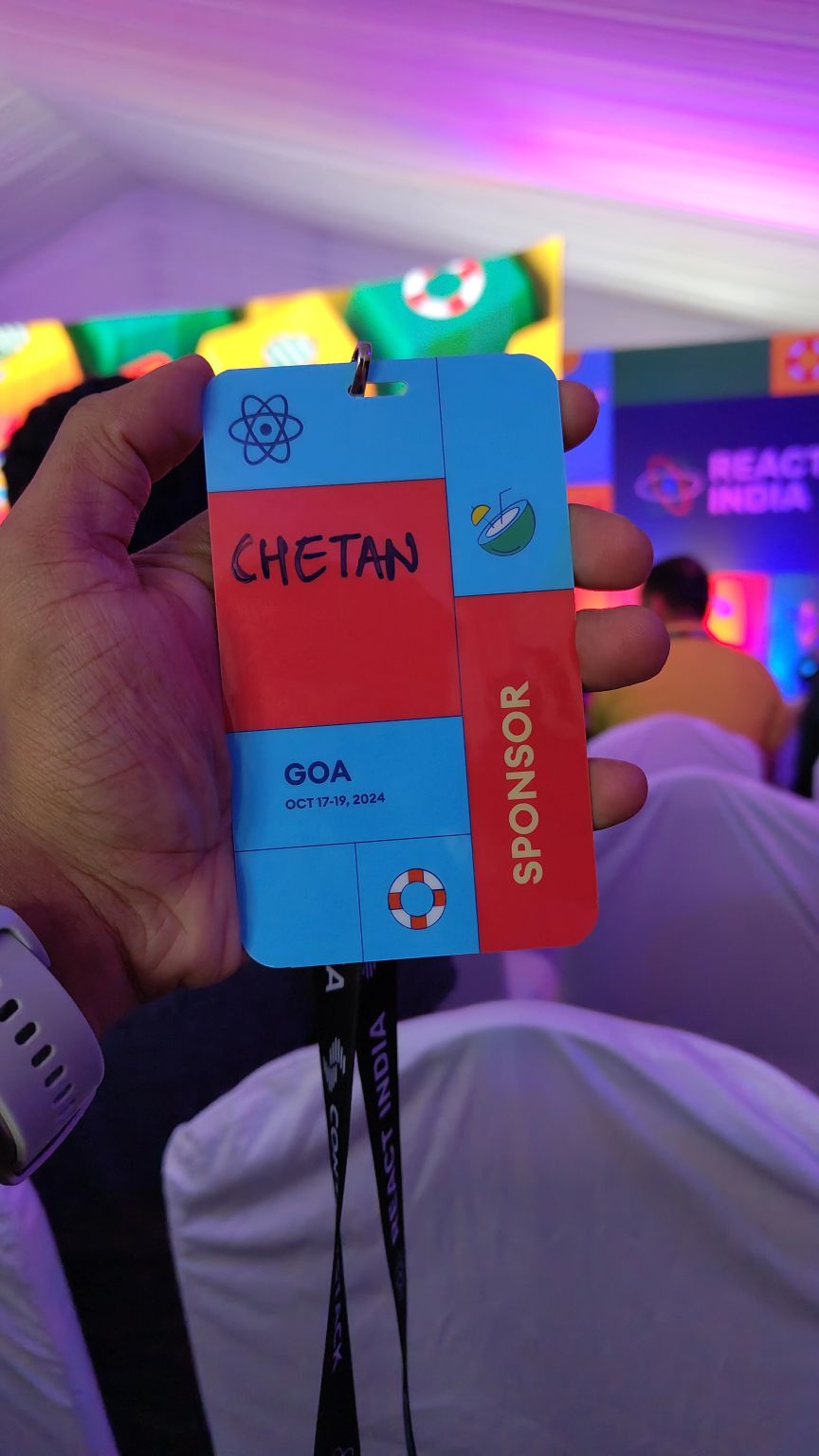 Chetan Divekar on LinkedIn: #reactindia2024 Chetan Divekar on LinkedIn: #reactindia2024