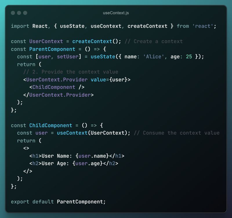 #reactjs #usecontext #reacthooks #webdevelopment #javascript… | Chayan ... #reactjs #usecontext #reacthooks #webdevelopment #javascript… | Chayan ...