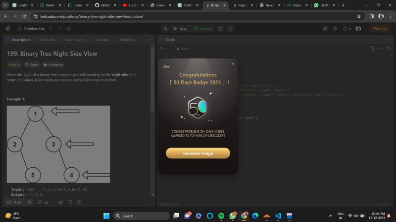 Ishita Mahajan on LinkedIn: #leetcode #problemsolver #continuouslearning Ishita Mahajan on LinkedIn: #leetcode #problemsolver #continuouslearning