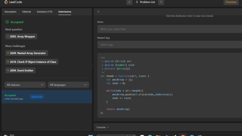 Akshay Chouke on LinkedIn: #javascript #leetcode #problemsolving # ... Akshay Chouke on LinkedIn: #javascript #leetcode #problemsolving # ...