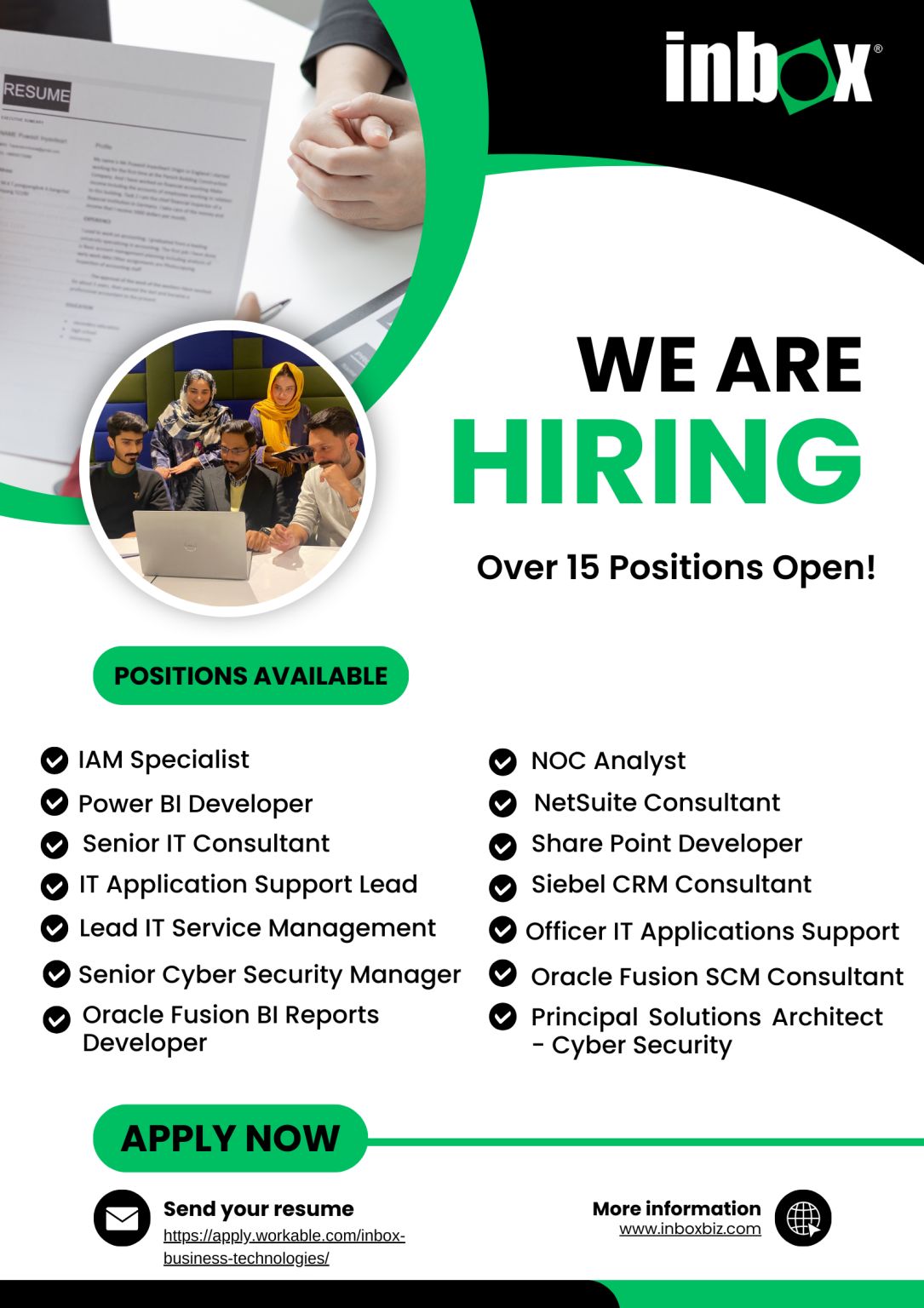 Inbox Business Technologies on LinkedIn: #hiring #inbox #technology # ... Inbox Business Technologies on LinkedIn: #hiring #inbox #technology # ...