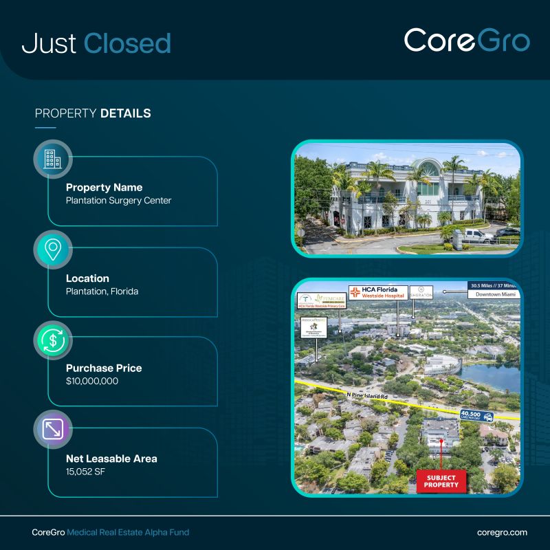 Proud to announce another successful closing at CoreGro! The ... Proud to announce another successful closing at CoreGro! The ...