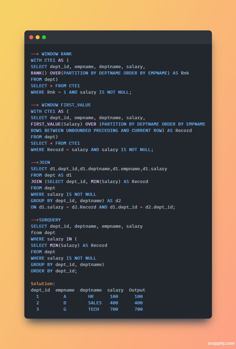 Mohammad Aamir Khan on LinkedIn: #sqlqueries #sql #sqlprogramming # ... Mohammad Aamir Khan on LinkedIn: #sqlqueries #sql #sqlprogramming # ...