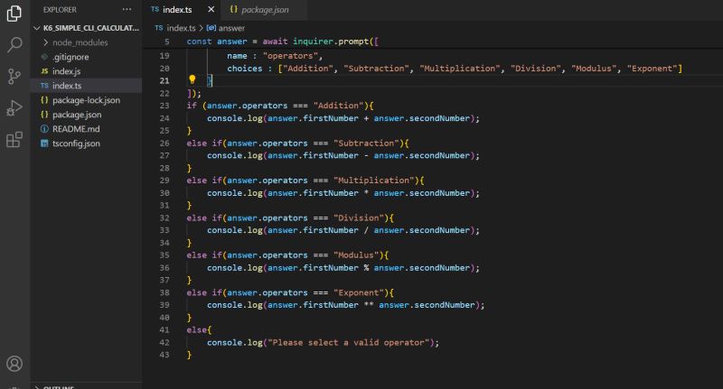 Komal Abbasi on LinkedIn: #typescript #nodejs #calculator #giaic ... Komal Abbasi on LinkedIn: #typescript #nodejs #calculator #giaic ...