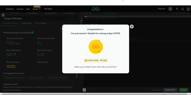 Sarvesh Kulkarni on LinkedIn: #codingstreak #geeksforgeeks # ... Sarvesh Kulkarni on LinkedIn: #codingstreak #geeksforgeeks # ...