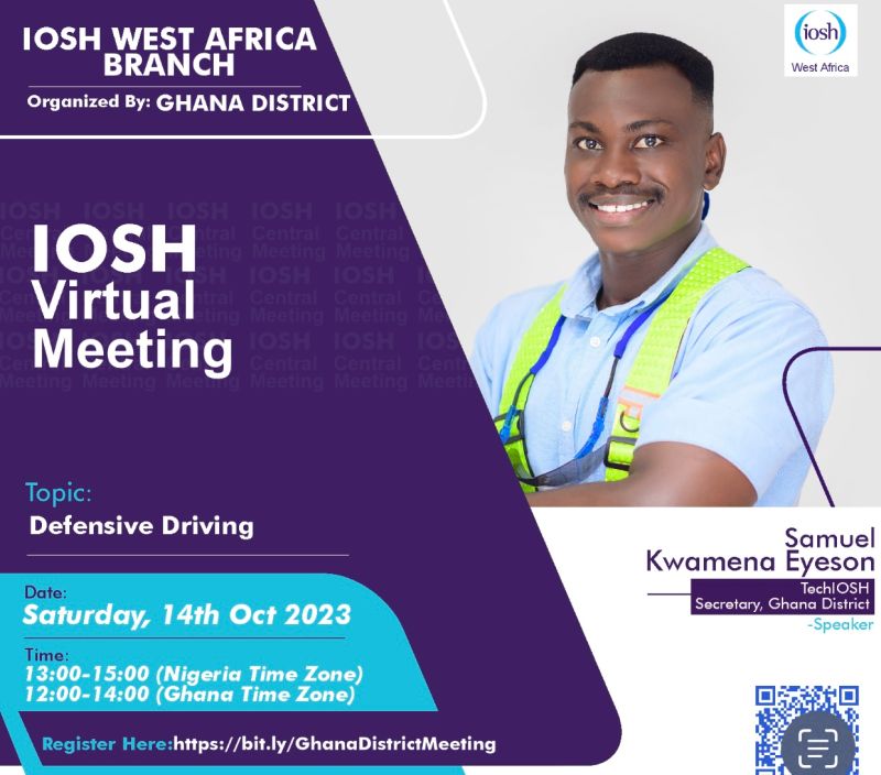IOSH West Africa Branch on LinkedIn: IOSH WA Branch - Ghana District ... IOSH West Africa Branch on LinkedIn: IOSH WA Branch - Ghana District ...