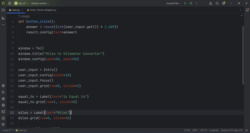#100daysofpython #tkinter #pythongui #argsandkwargs #guiprogramming ... #100daysofpython #tkinter #pythongui #argsandkwargs #guiprogramming ...
