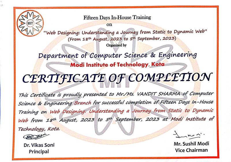 Vandit Sharma on LinkedIn: Hey, connection🔰 Just got my, 🚀Web Designing ... Vandit Sharma on LinkedIn: Hey, connection🔰 Just got my, 🚀Web Designing ...