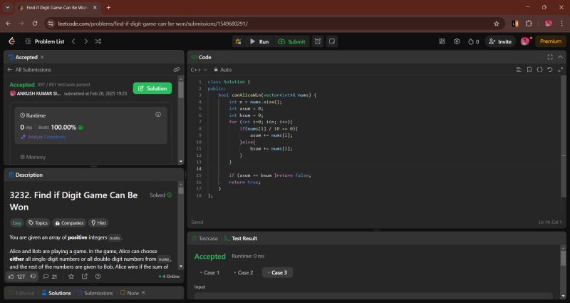 ANKUSH KUMAR SINGH on LinkedIn: #day103 #dsa #leetcode #coding #dsa # ... ANKUSH KUMAR SINGH on LinkedIn: #day103 #dsa #leetcode #coding #dsa # ...