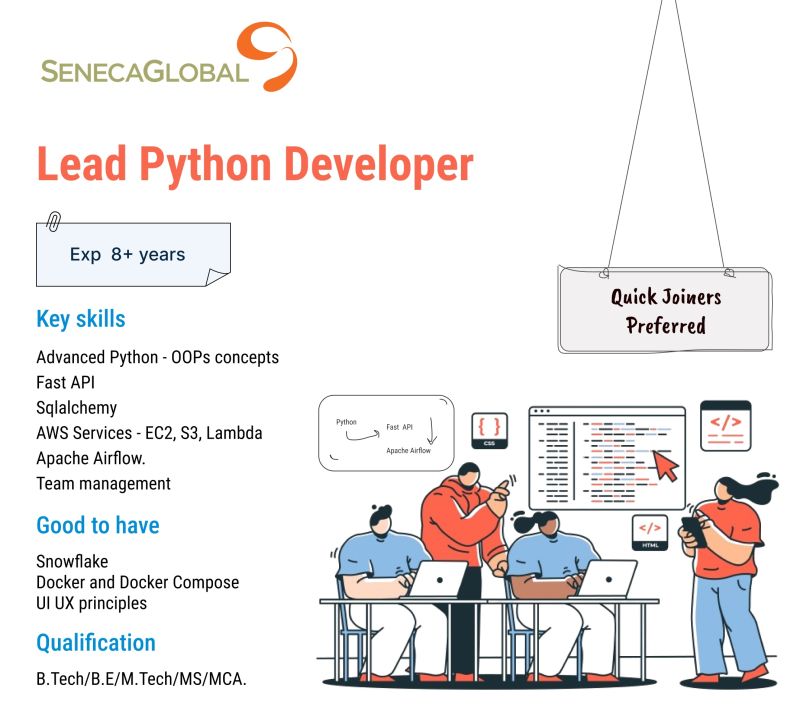 Satyam Soni on LinkedIn: #python #pythondeveloper #hiring #openings # ... Satyam Soni on LinkedIn: #python #pythondeveloper #hiring #openings # ...