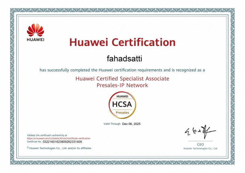 Fahad Satti on LinkedIn: Alhamdulillah, Just Completed my HSCA-Presales ... Fahad Satti on LinkedIn: Alhamdulillah, Just Completed my HSCA-Presales ...