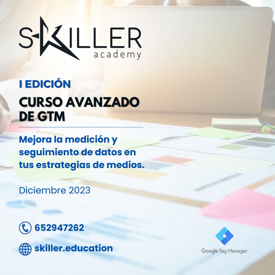 Skiller Academy en LinkedIn: #skilleracademy #curso #formación #gtm # ... Skiller Academy en LinkedIn: #skilleracademy #curso #formación #gtm # ...