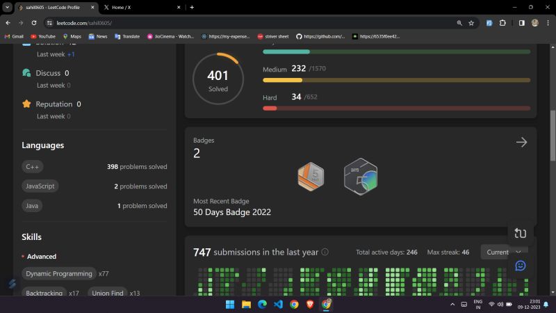 Sahil Singh Solanki on LinkedIn: #codingmilestone #leetcode #dsa # ... Sahil Singh Solanki on LinkedIn: #codingmilestone #leetcode #dsa # ...